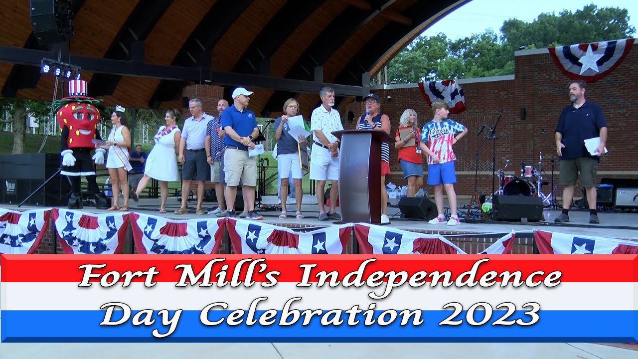 Fort Mill Celebrates Independence Day and 150th Anniversary - YouTube