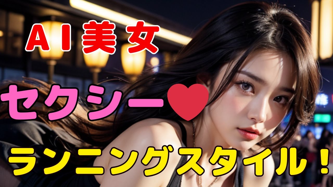 【AI LOOKBOOK】AI美女 Sexy Running Style! AI 미녀 러닝 스타일! - YouTube