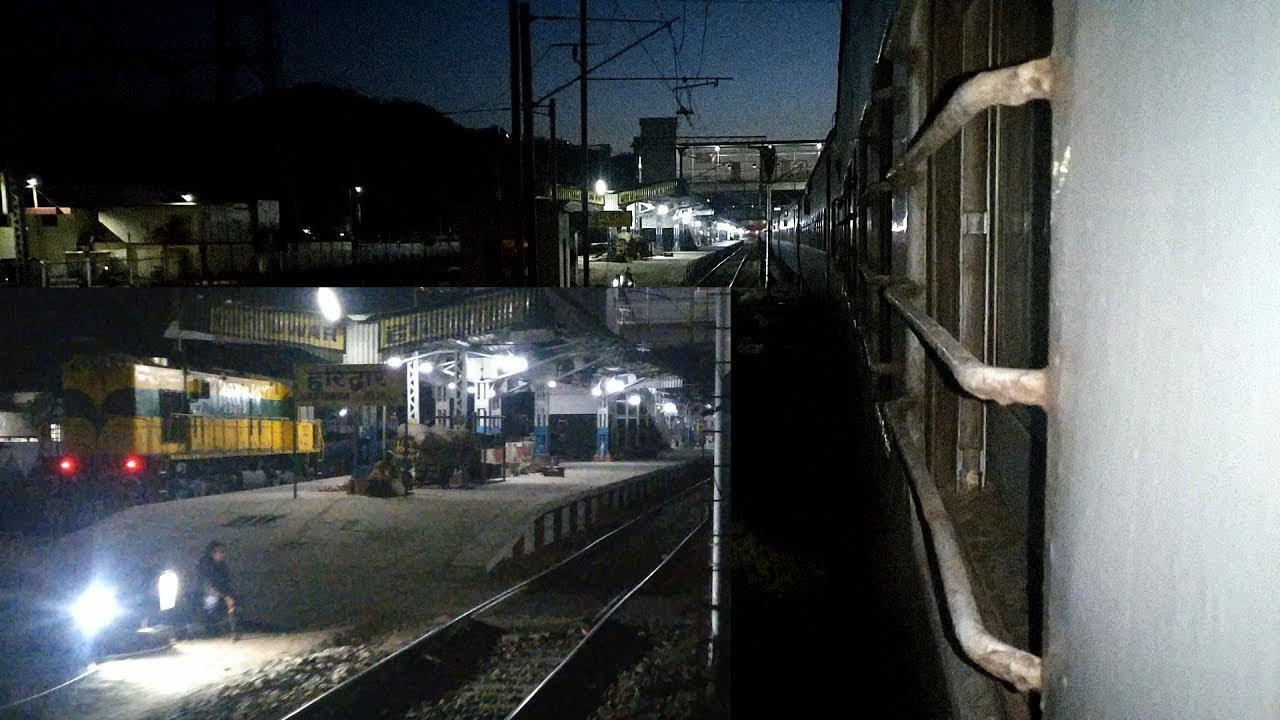 Entering haridwar junction early in the morning - YouTube