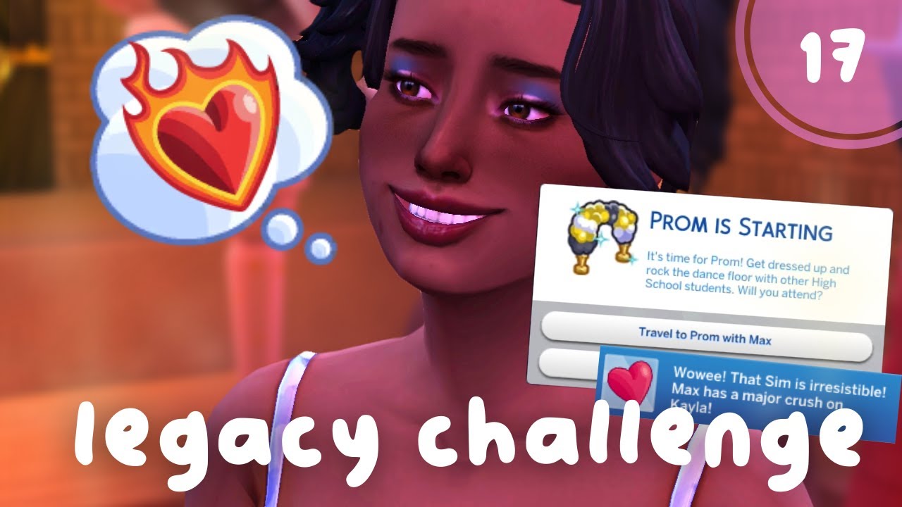 PROM NIGHT🪩🥳ep 17 | sims 4 moody legacy challenge - YouTube