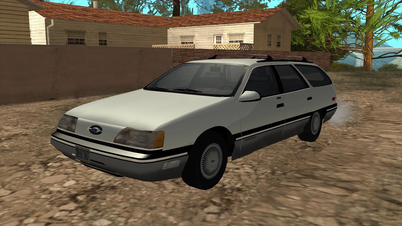 GTA San Andreas [PC] - 1989 Ford Taurus LX Wagon Mod - YouTube