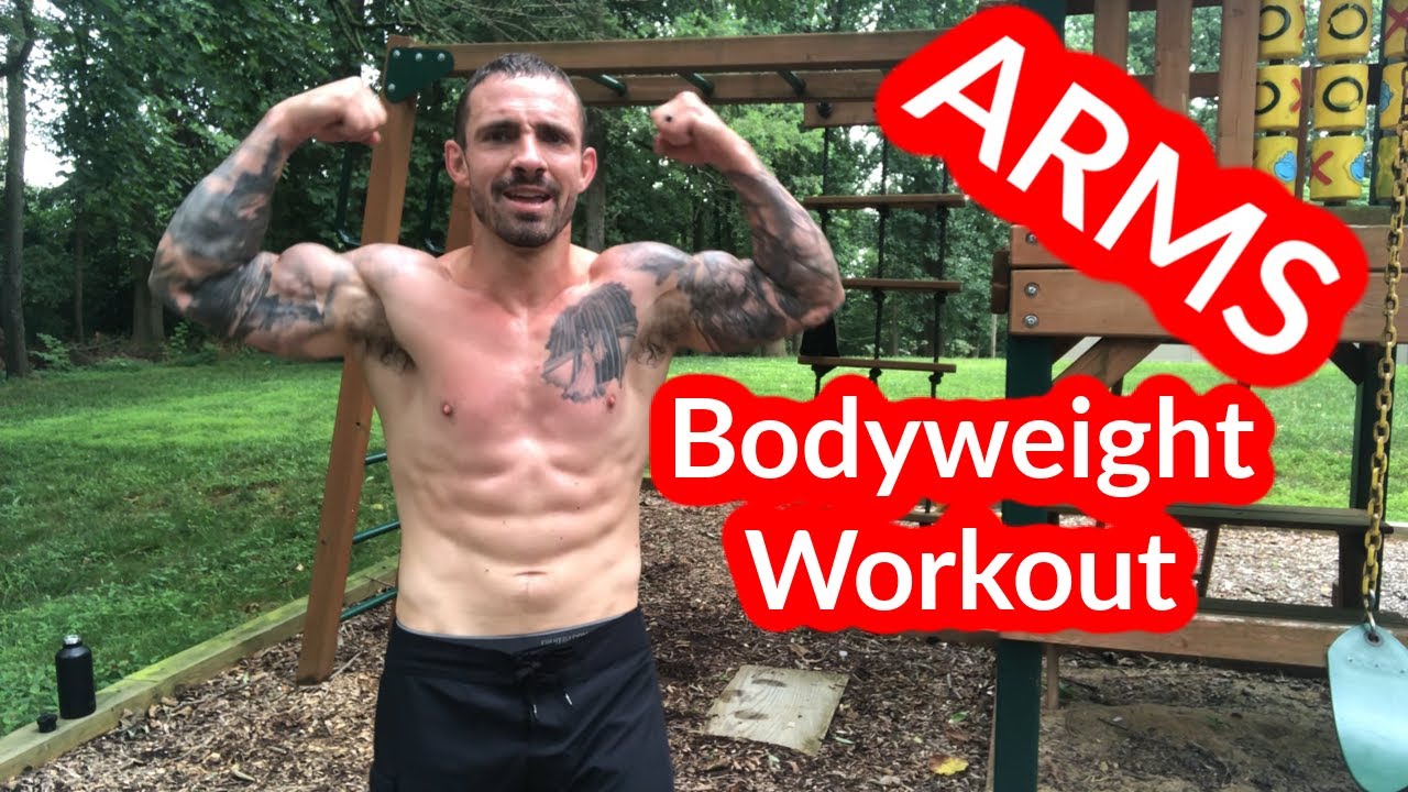 Calisthenics Arm Workout - All Bodyweight [No Equipment] - YouTube