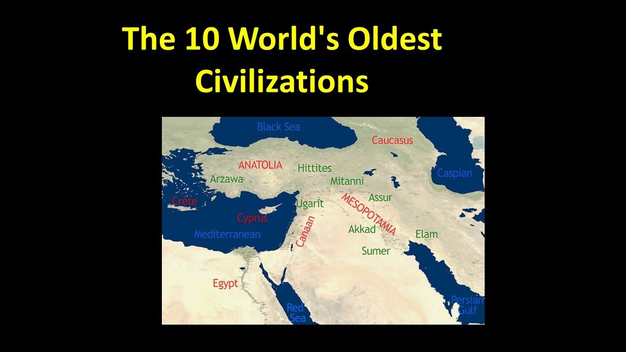 The 10 World's Oldest Civilizations - YouTube