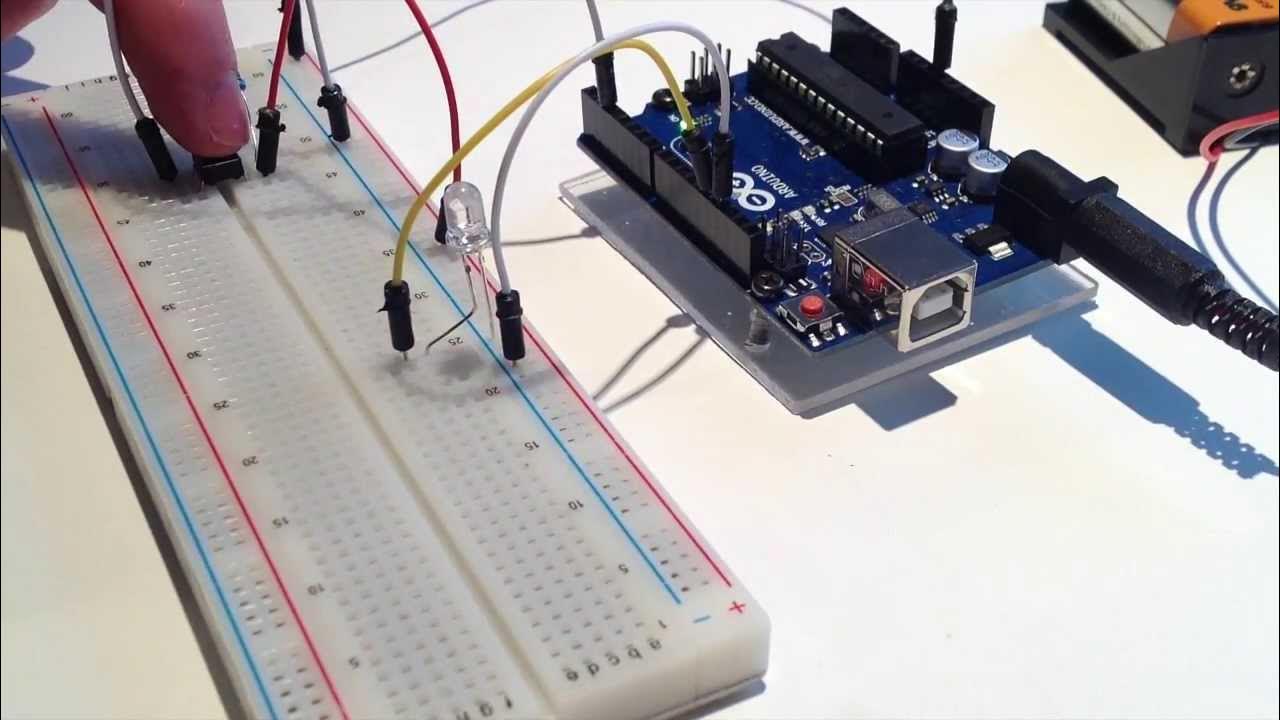 Tutoriel n°2 : Bouton Poussoir, LED sur Arduino - YouTube