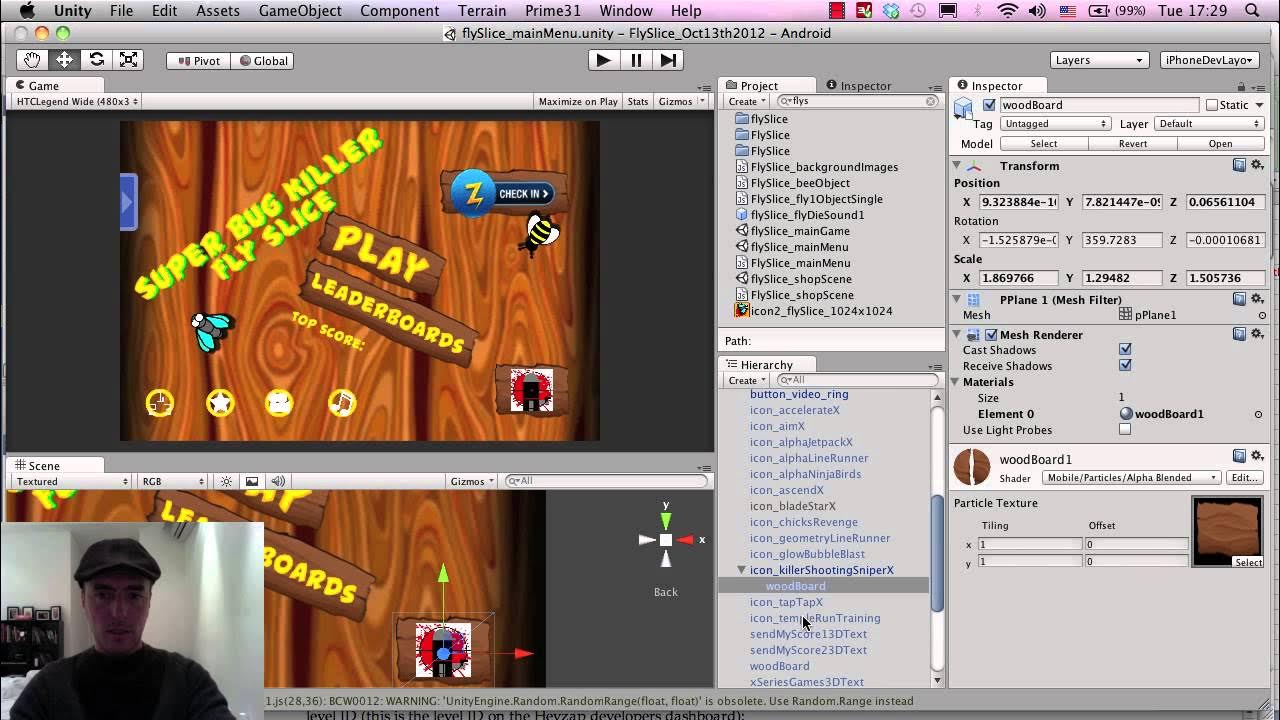 Unity 3D - how to add leaderboards to android game part 2B - integrating Heyzap social network ...