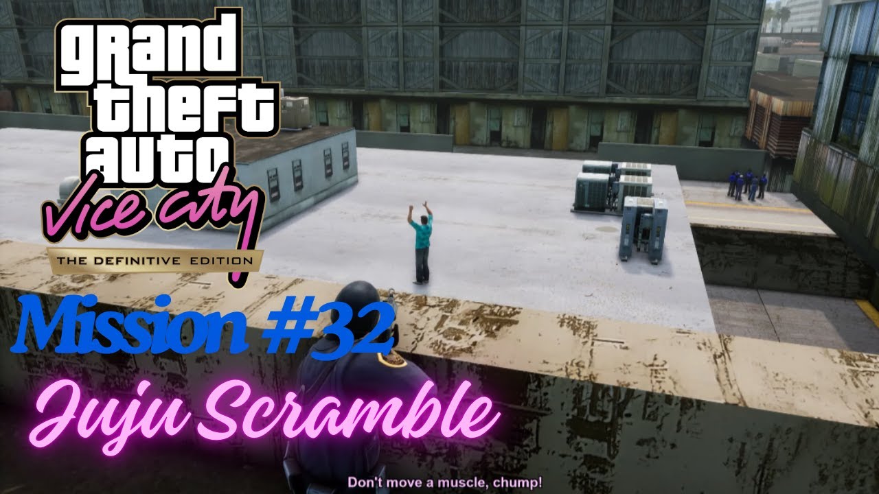 GTA Vice City Definitive Edition - Mission #32 - Juju Scramble - YouTube
