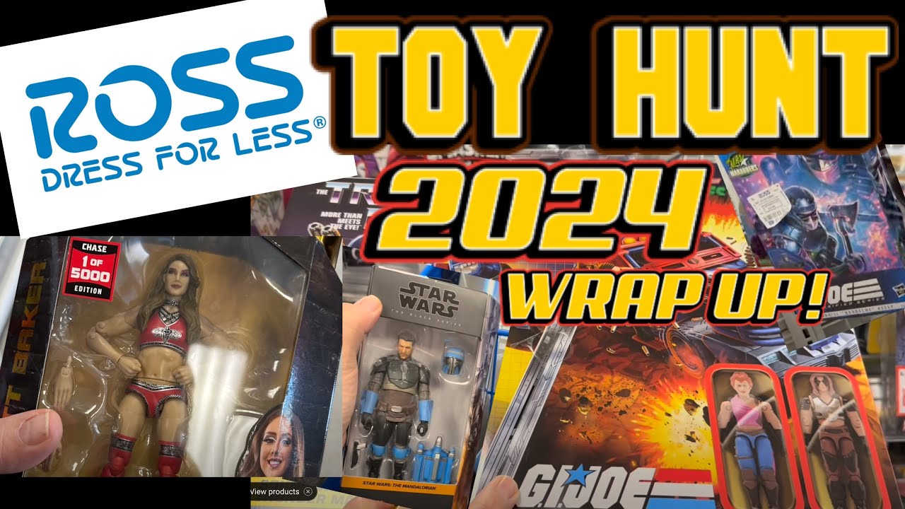 The Ross Toy Hunt: A Year in Review 2024 wrap up of bargains! - YouTube