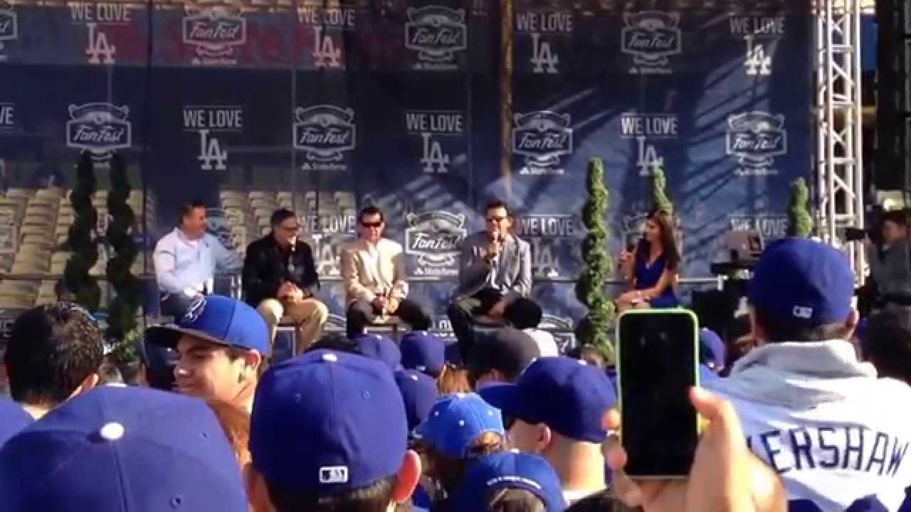 Dodgers FanFest 2015 inside Dodger Stadium. Los Angeles, CA. January 31 ...