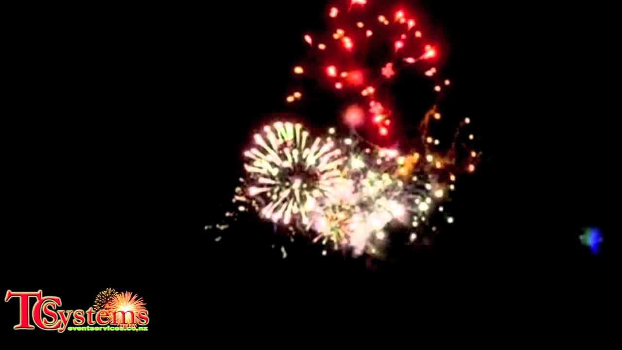 2011/2012 New Years Napier Fireworks - YouTube
