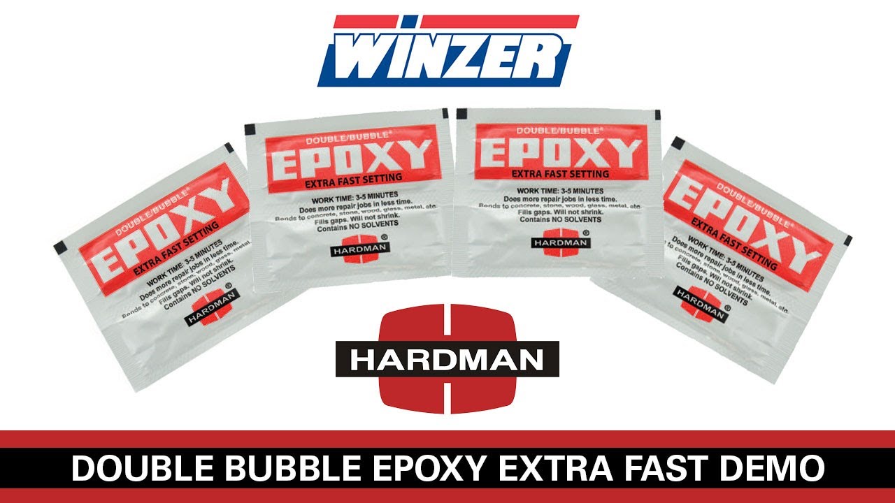 Winzer - Double Bubble Epoxy Extra Fast - YouTube