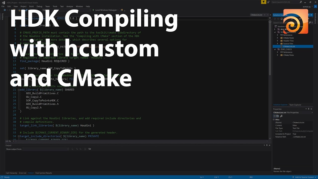 How to Compile Your First HDK Project - YouTube