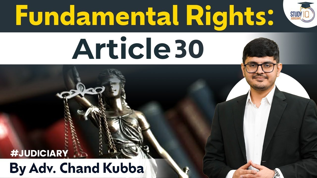 Article 30 | Right of Minorities to Establish and Administer ...