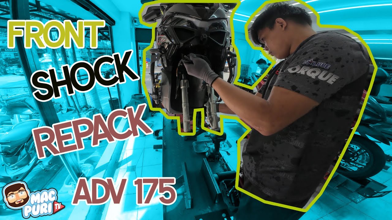 Shock Repack | ADV 175 Motorstar - YouTube