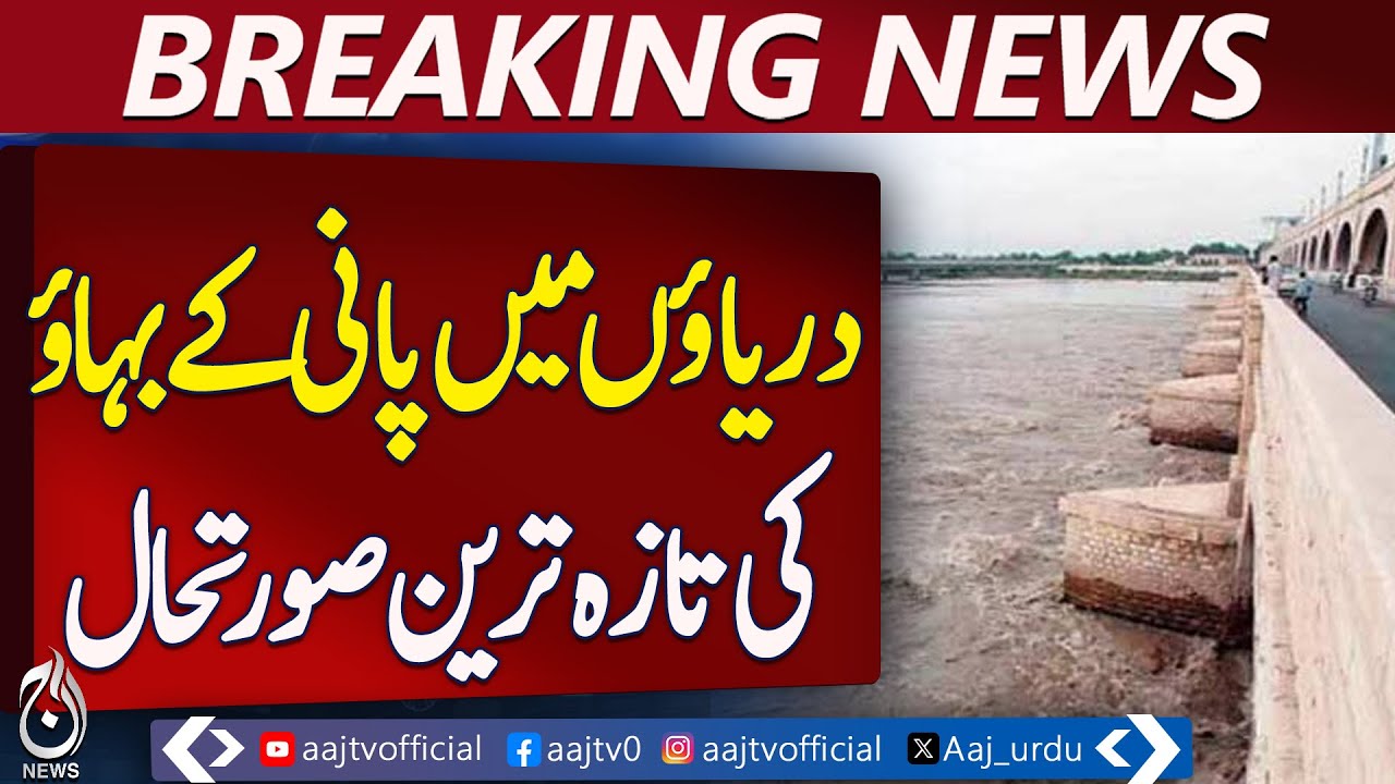 Fresh flood report: High water levels in Pakistan rivers – Pakistan ...