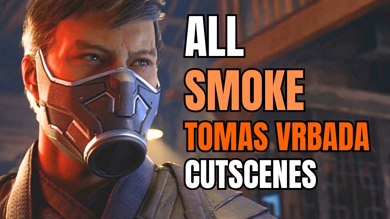 Mortal Kombat 1 ALL SMOKE Character Cutscenes (Yuri Lowenthal) - YouTube