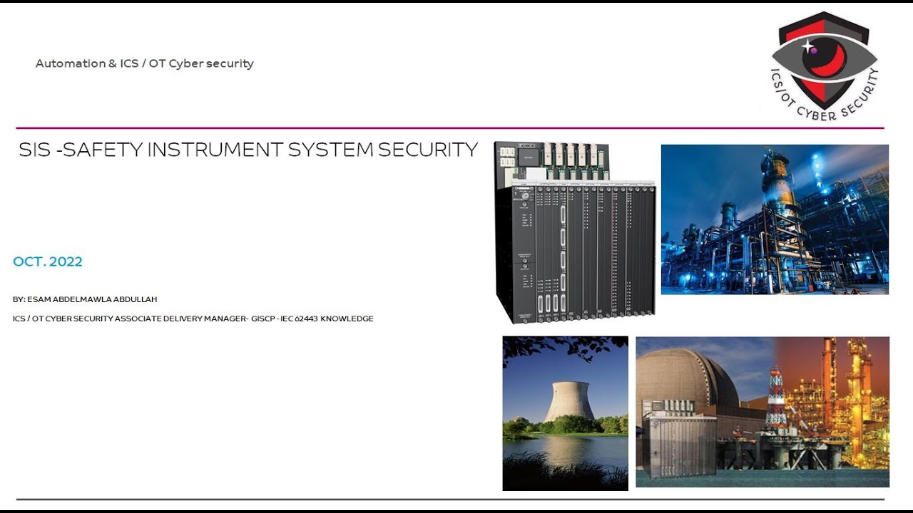 SIS #safety Instrument System #otcybersecurity Part1 - YouTube