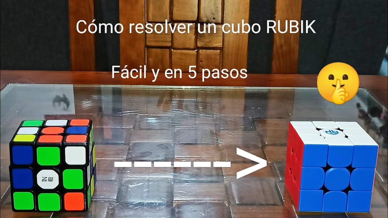 Cómo resolver un cubo Rubik Fácil| Método principiante - YouTube