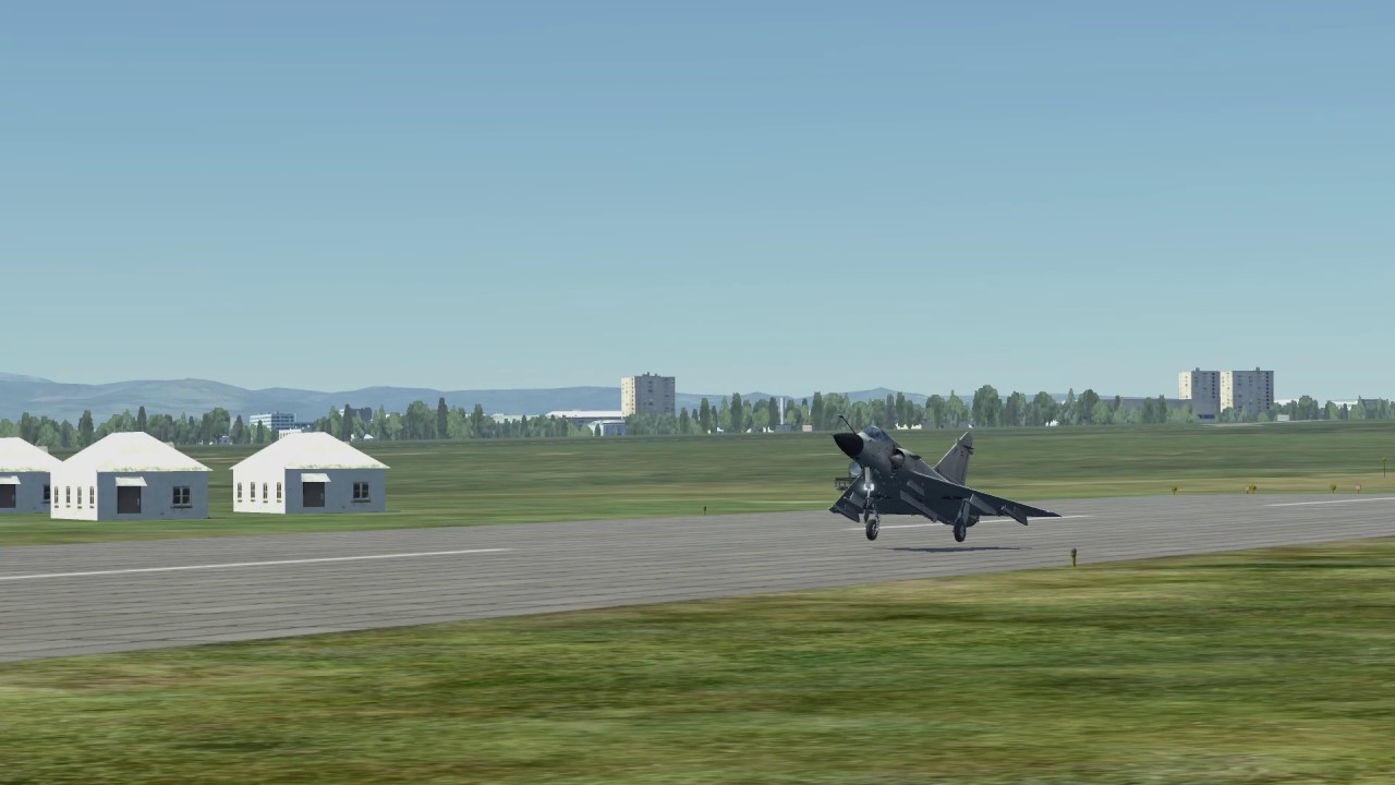 Mirage landing - YouTube