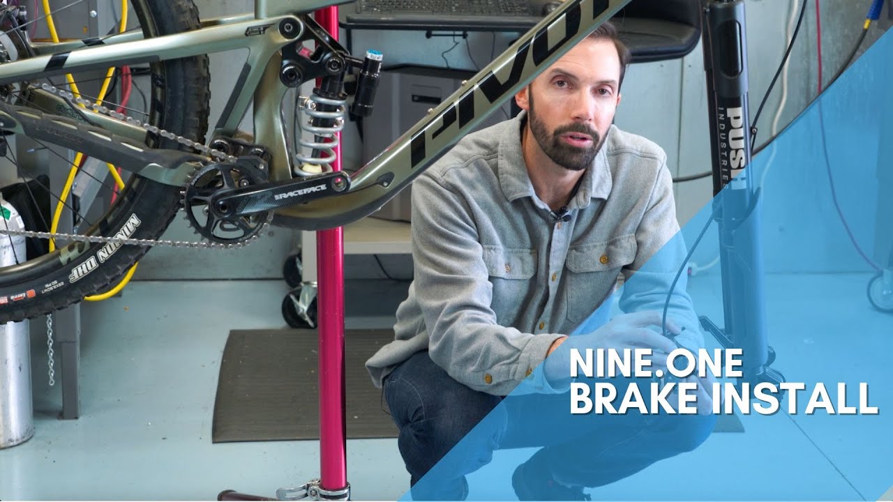 PUSH Nine.One Brake Install - YouTube