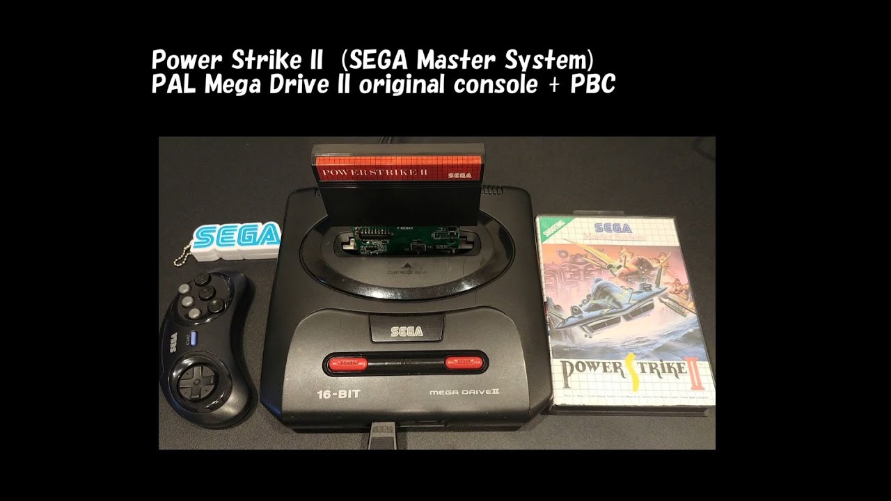[OSSC Ver.1.6] POWER STRIKE II (SMS) [MD2(PAL) original console + PBC ...