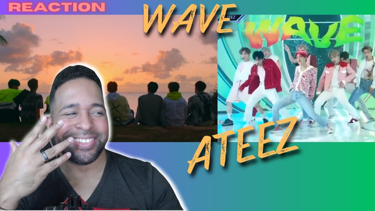 ATEEZ - 'WAVE' Official MV + Comeback Stage | TheKingsReactions - YouTube