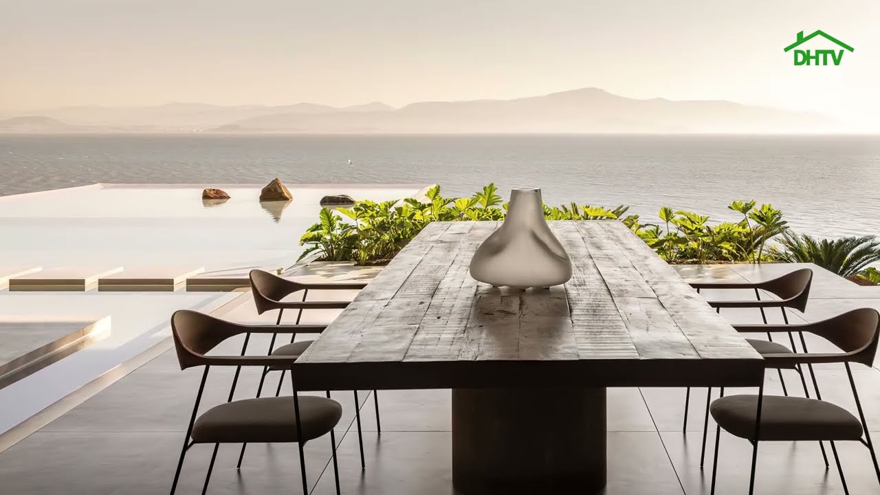 Sunset Dreams: Modern House Design Perfectly Aligned with Beautiful Sea ...