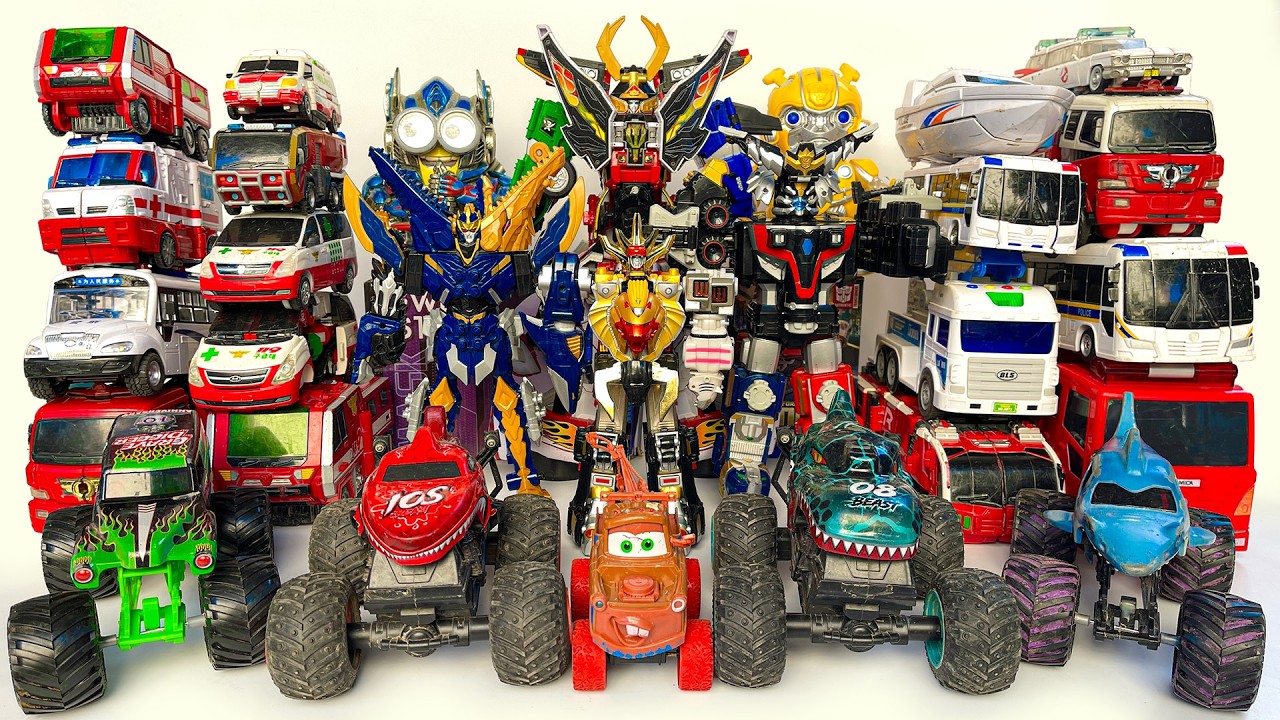Massive Toy Unboxing: Tobot X, Carbot Mighty Guard, Power Rangers ...