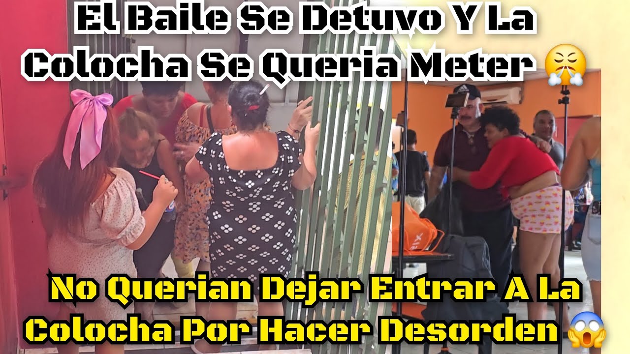 LA COLOCHA SE METE A LA FUERZA AL BAILE 😱‼️ - YouTube