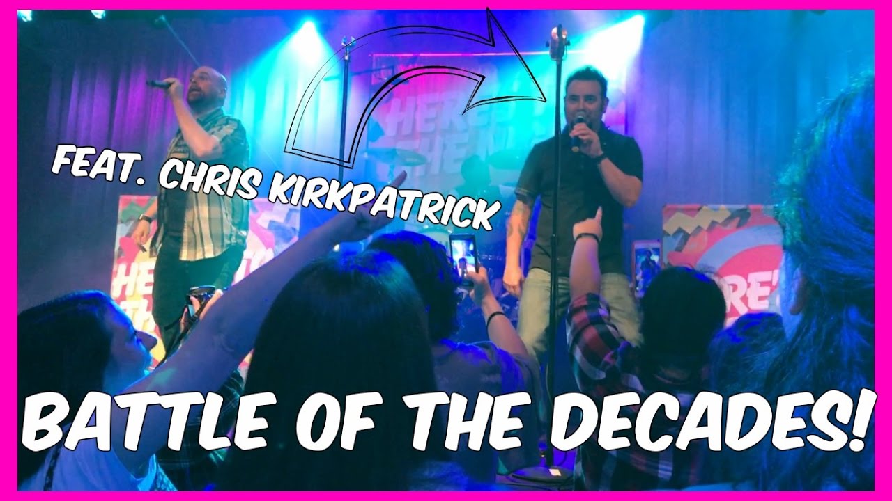 Sam and Sara vs. The New Romance vs. Here's to the Night | feat. Chris Kirkpatrick - YouTube