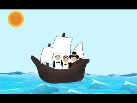 The Mayflower animated video-Pilgrims coming to America - YouTube