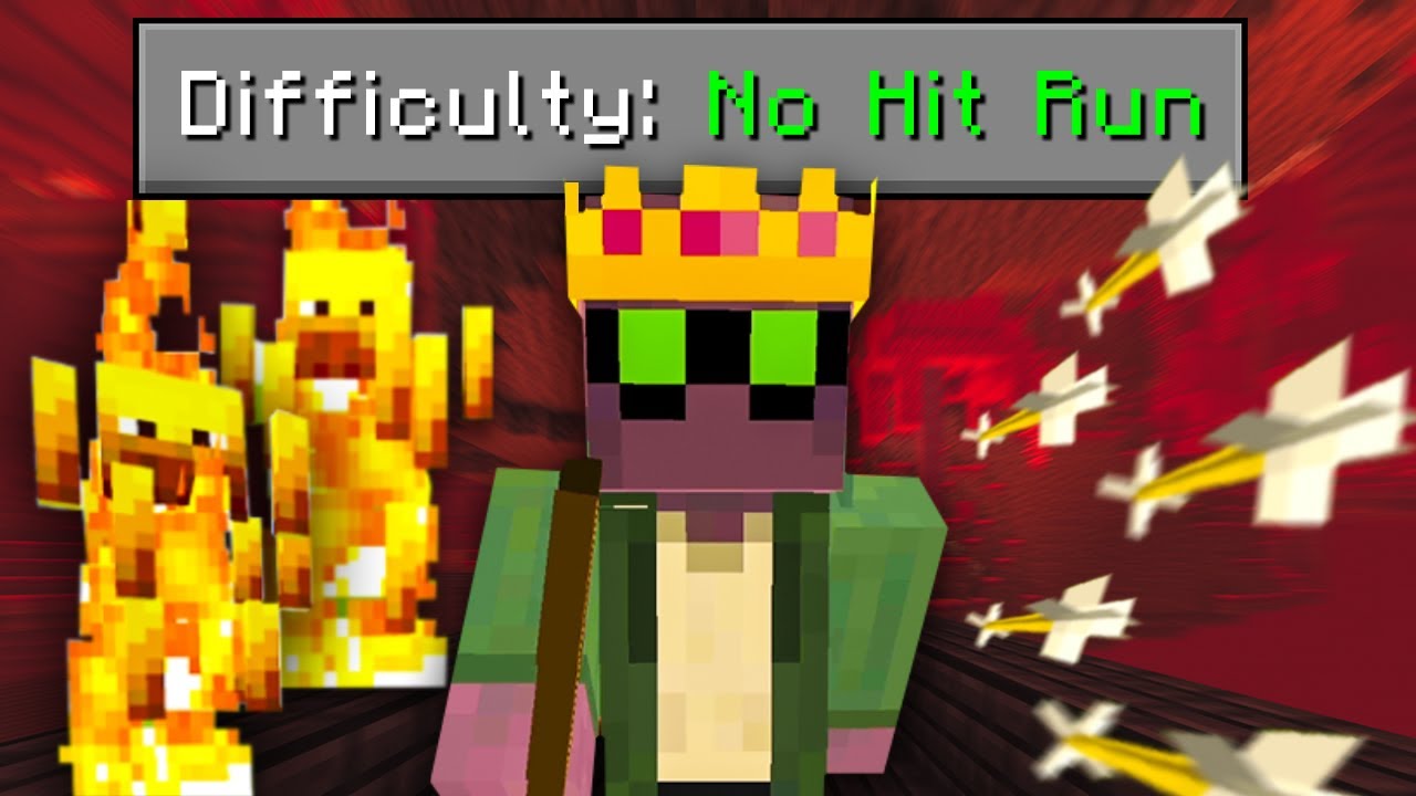 The Minecraft No Hit Run - YouTube