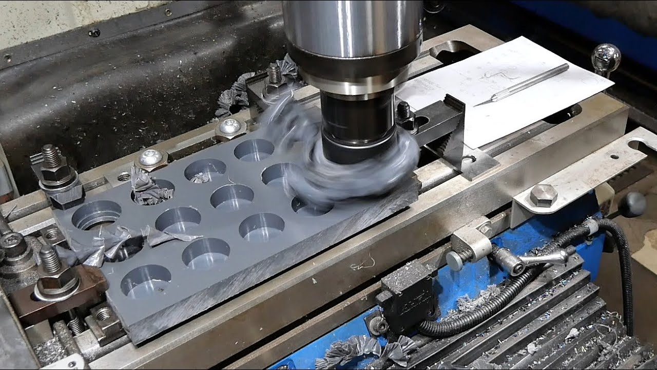 Rack for ER40 collets - YouTube