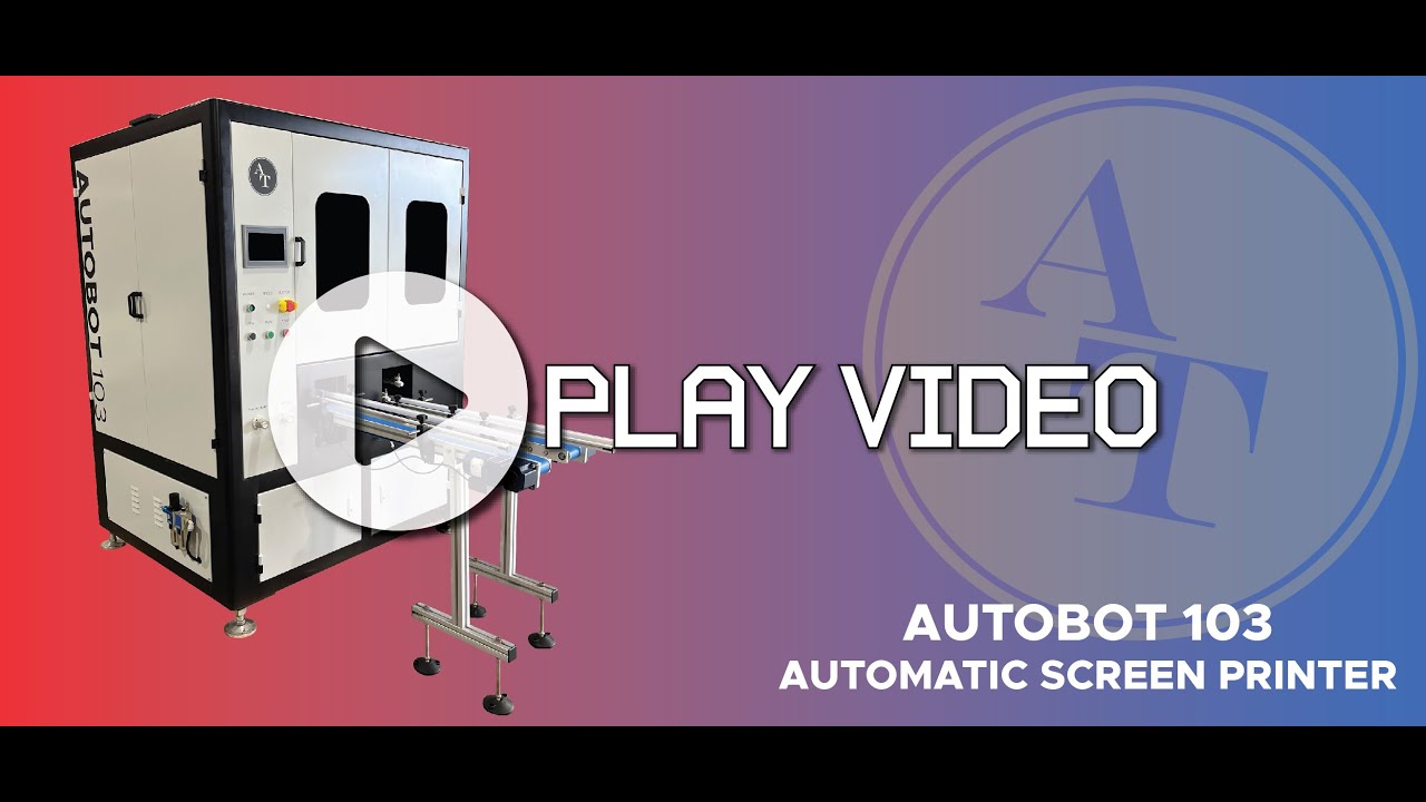 Applications for the AutoBot 103 - Automatic Rotary Screen Printer ...