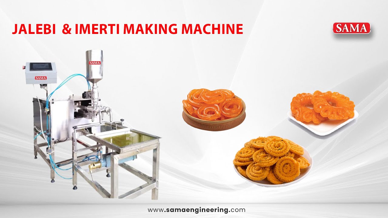Jalebi and Imerti Making Machine - YouTube