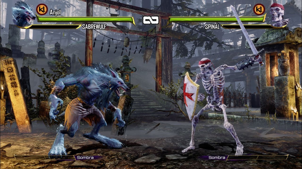 Killer Instinct Spinal VS Sabrewulf ( Super Nintendo) 1080 60FPS ...