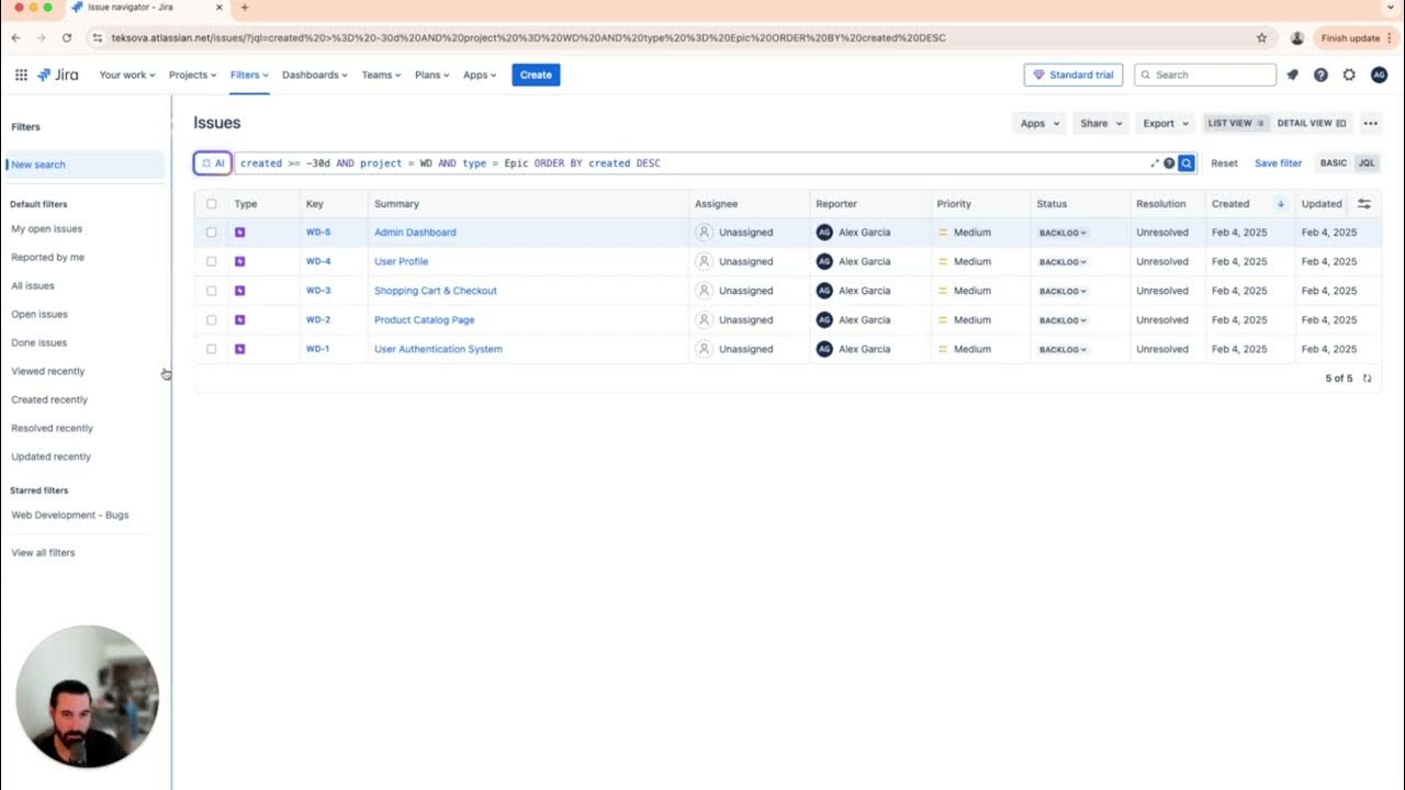 How to Use Jira Filters for Beginners (Basic Search & JQL Explained) - YouTube