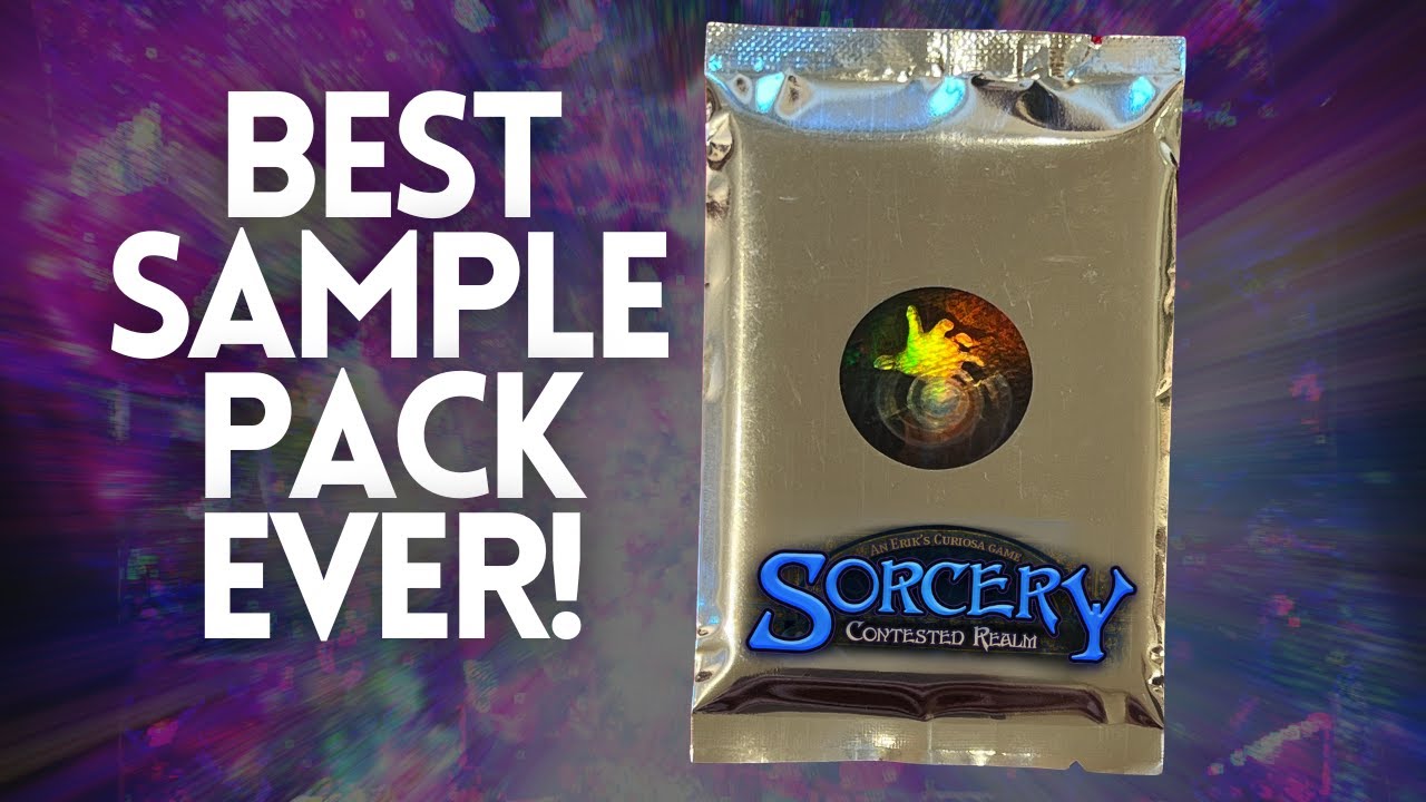 Sorcery TCG| Unbelievable Sample Pack Finds: 2 in one Pack!! - YouTube