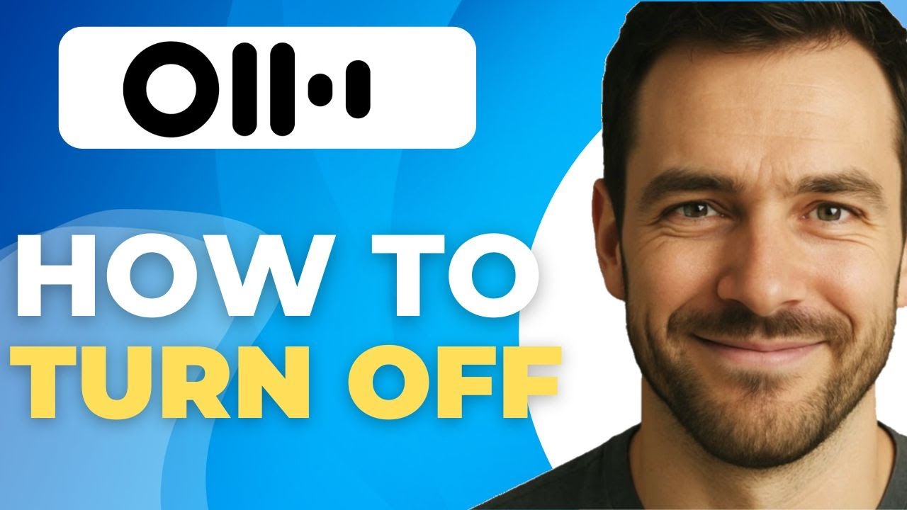 How To Turn Off Otter Ai - YouTube