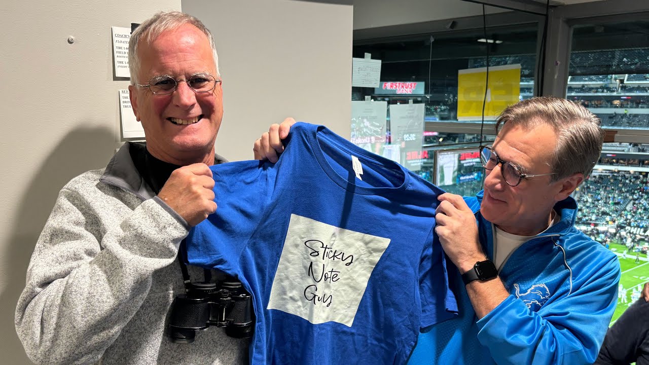 Meet Sticky Note Guy | An unsung hero of the Lions radio broadcast ...