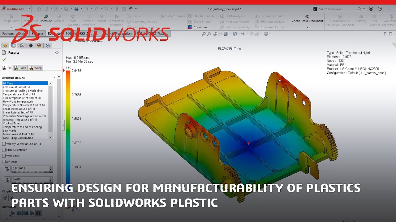 Ensuring Design for Manufacturability of Plastics Parts with SOLIDWORKS ...