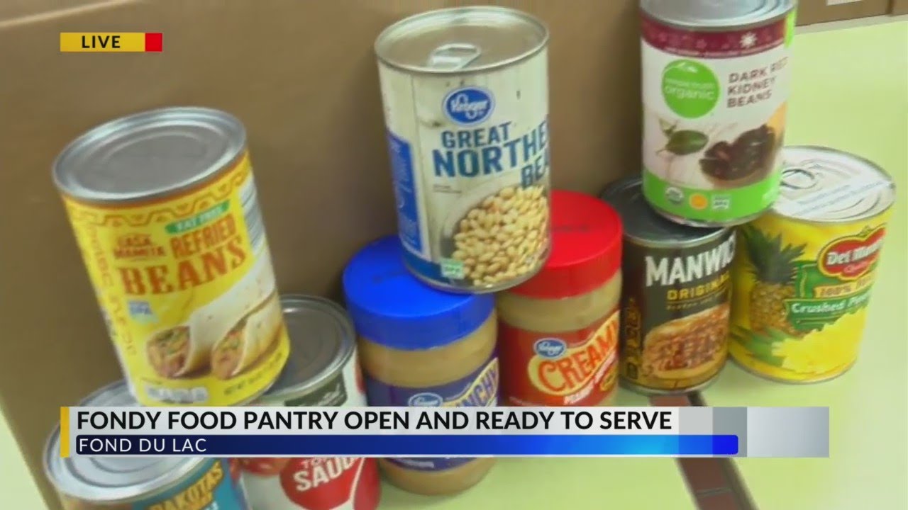 Fondy Food Pantry looking to serve residents - YouTube