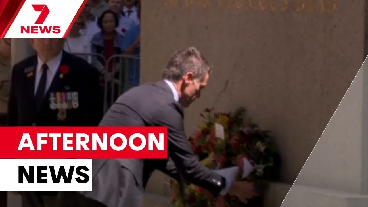Justice for John Versace; Australia's Remembrance Day services | 7NEWS ...