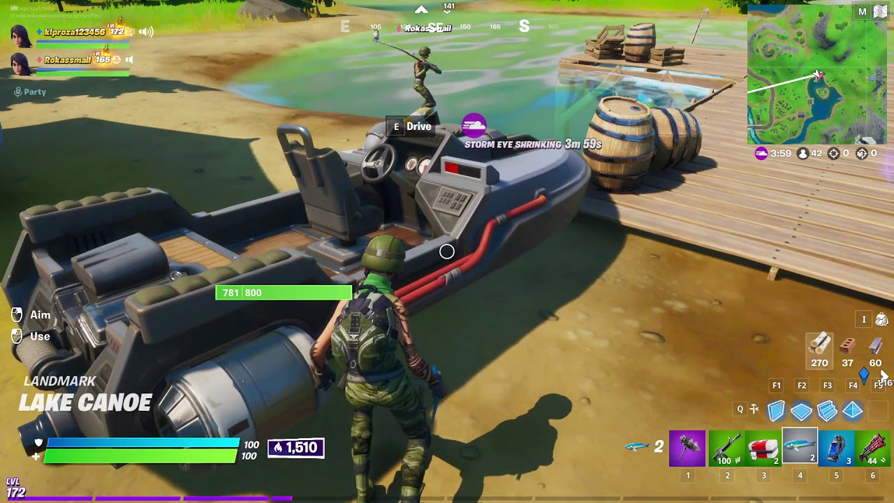 Fornite im playing arena division 5 duos with friend - YouTube