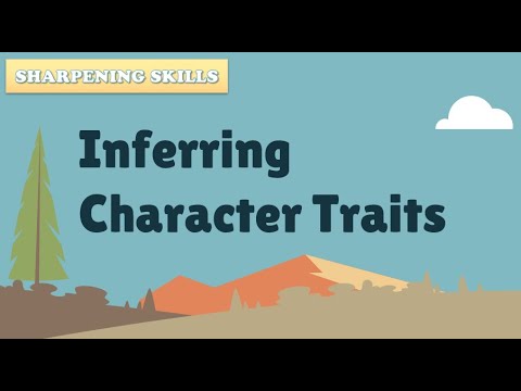 ENGLISH 5 - Lesson 2: Inferring Character Traits - YouTube