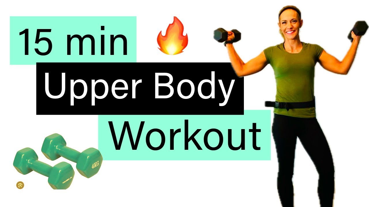 15 min Arms Workout | Easy to Follow Dumbbell Exercises - YouTube