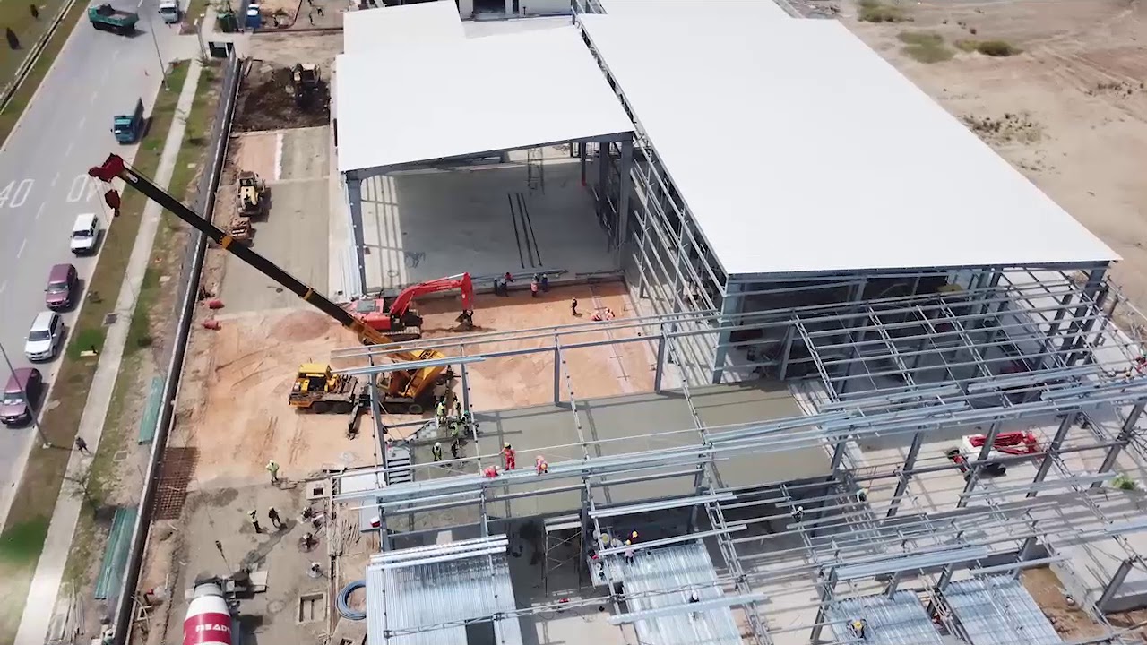 Bondek concrete placement - YouTube