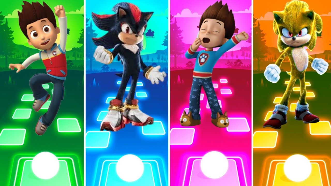Paw Patrol Ryder 🆚 Sonic Prime 🆚 Paw Patrol Wiki 🆚 Sonic Shadow 🎵🎧 ...