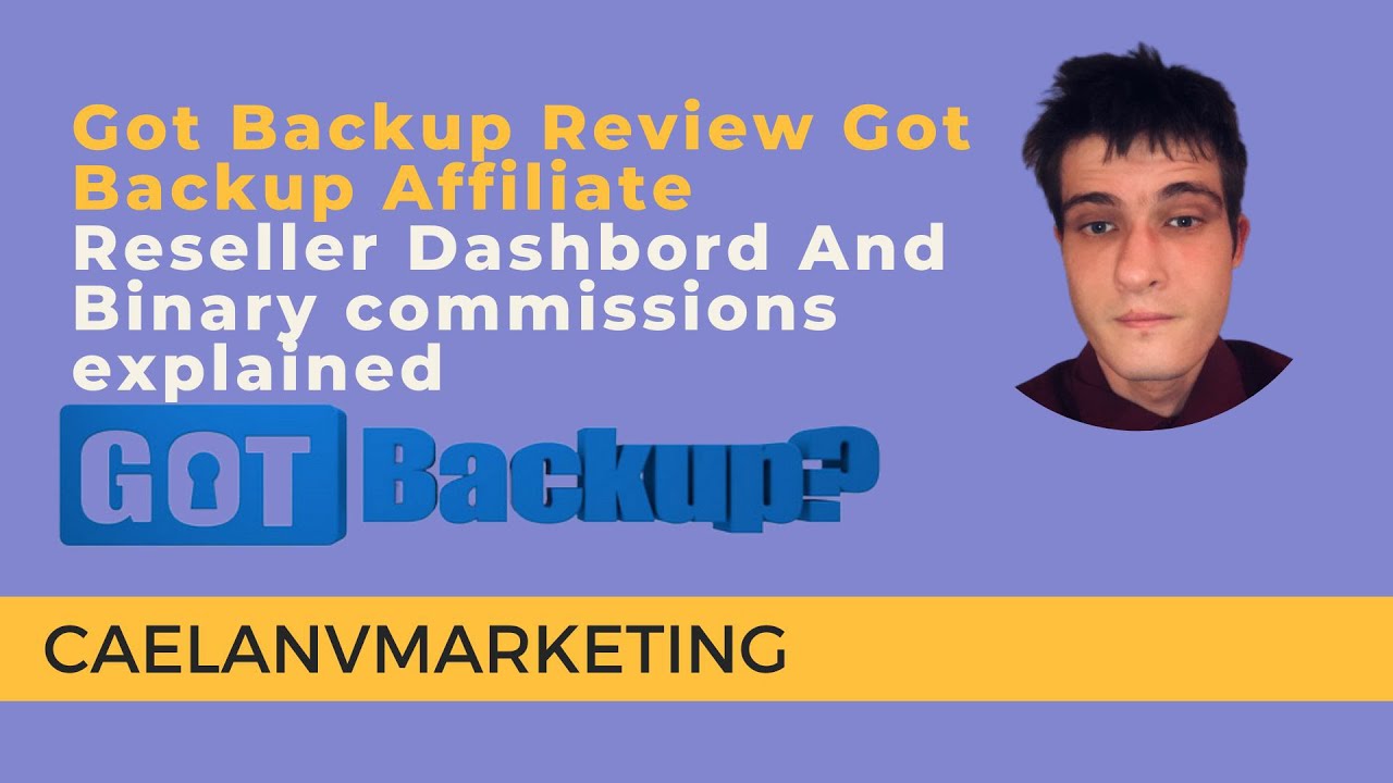 Got Backup Review: Gotbackup Reseller Affiliate Dashboard Walkthrough ...