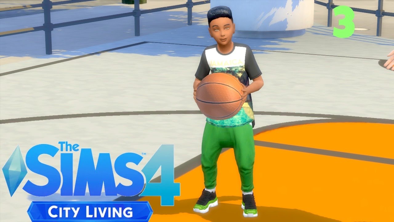 Let's Play The Sims 4 | City Living Pt.3: Future NBA Star?? - YouTube