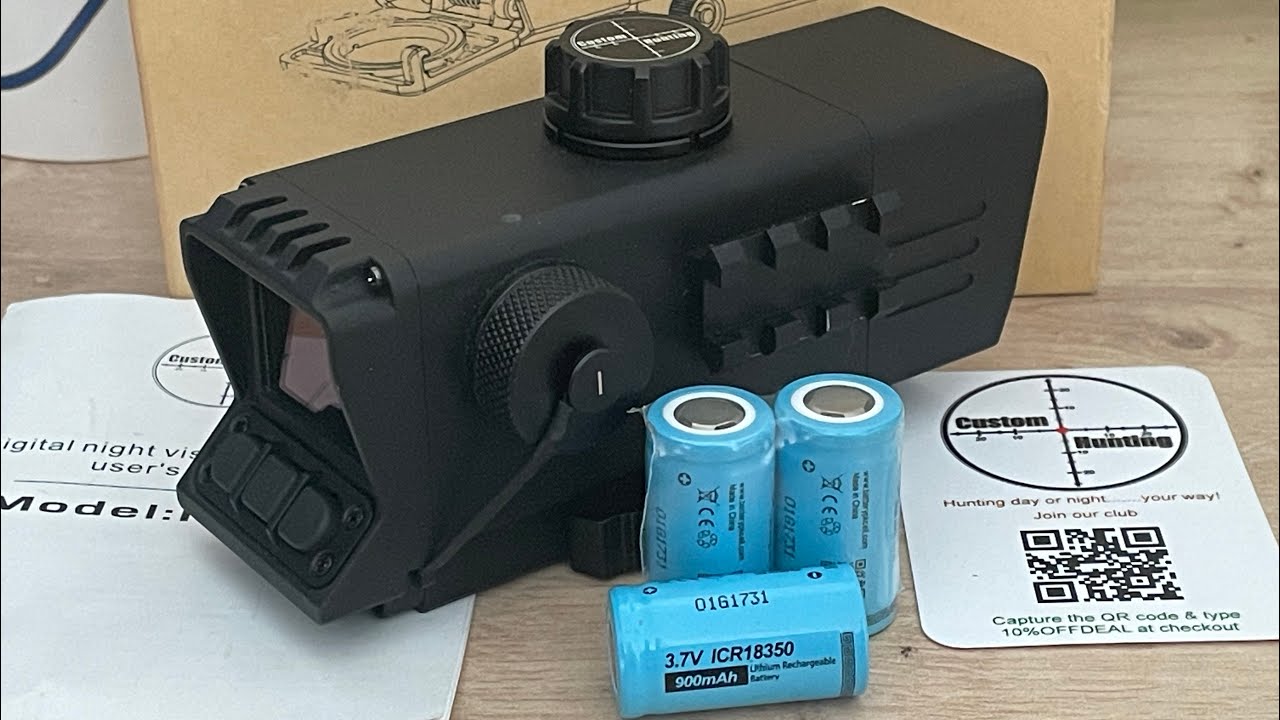 MS-32 Digital red dot sight review - YouTube